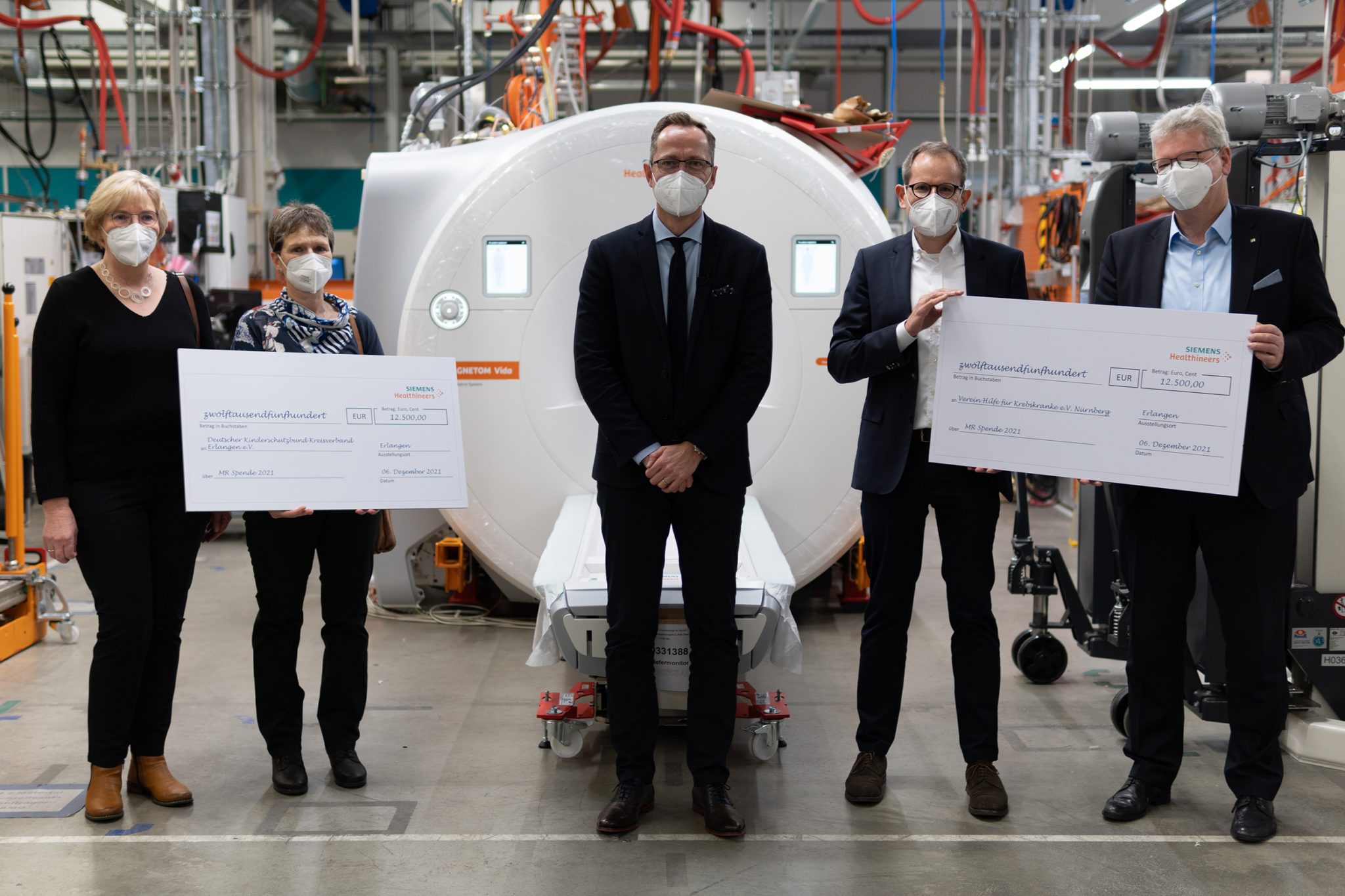 Spenden statt feiern – 12.500 Euro Unterstützung von Siemens ...